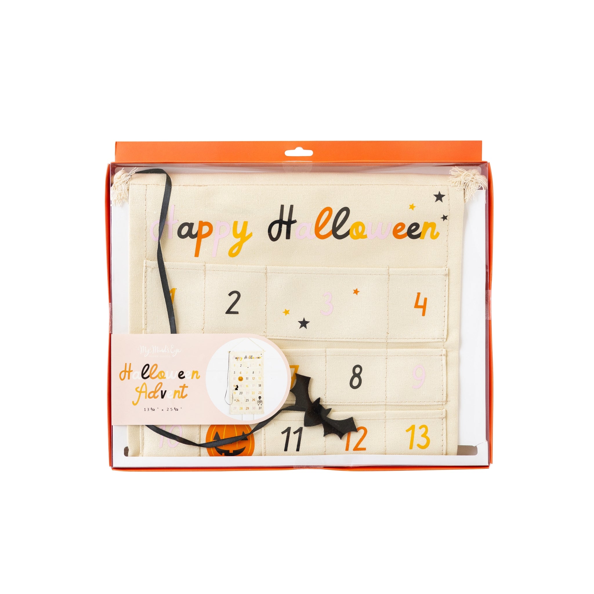 PLHB76 - Canvas Countdown to Halloween Advent Calendar – My Minds Eye ...