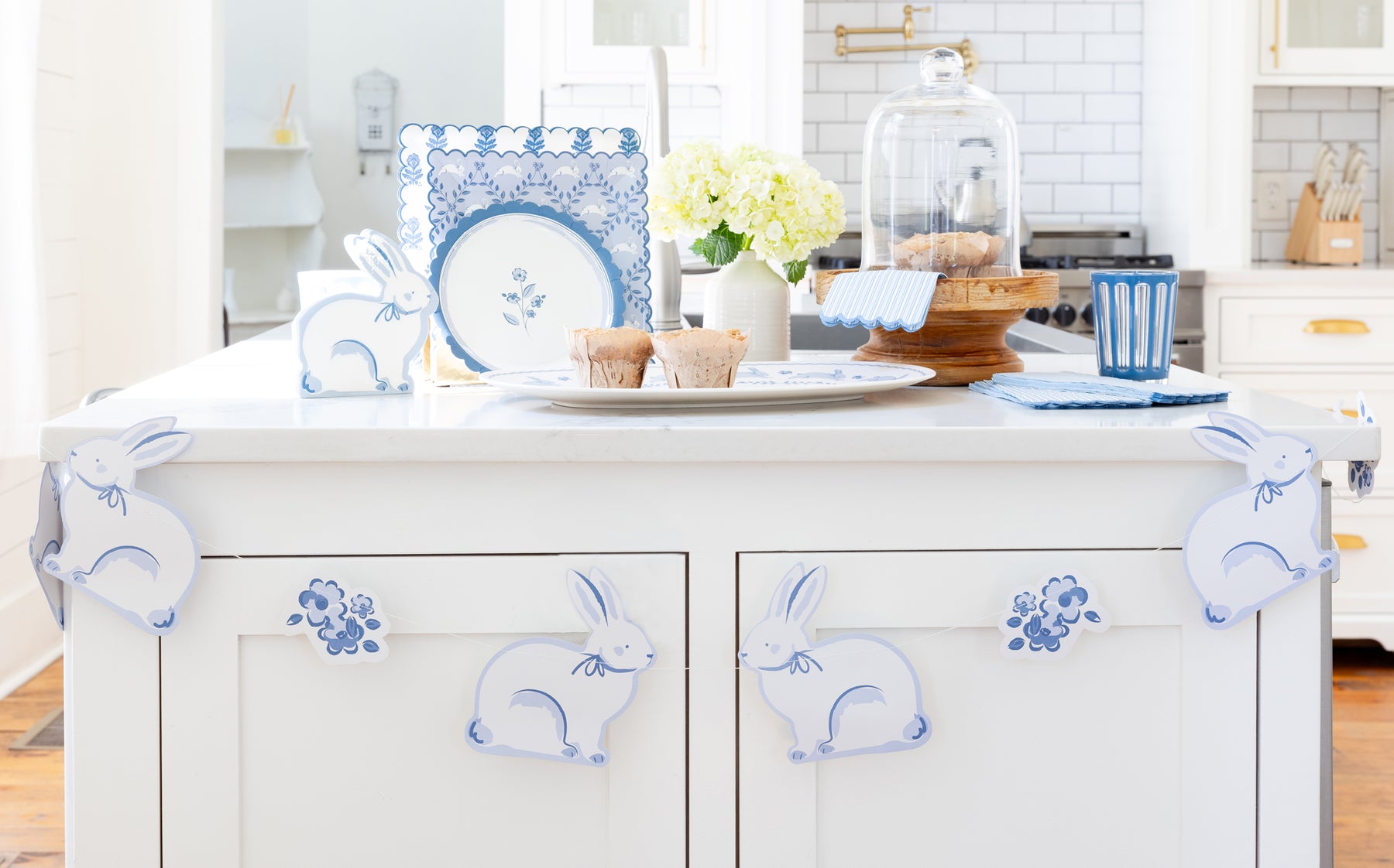 BLU1202 - Blue Bunny Banner – My Minds Eye Paper Goods Wholesale