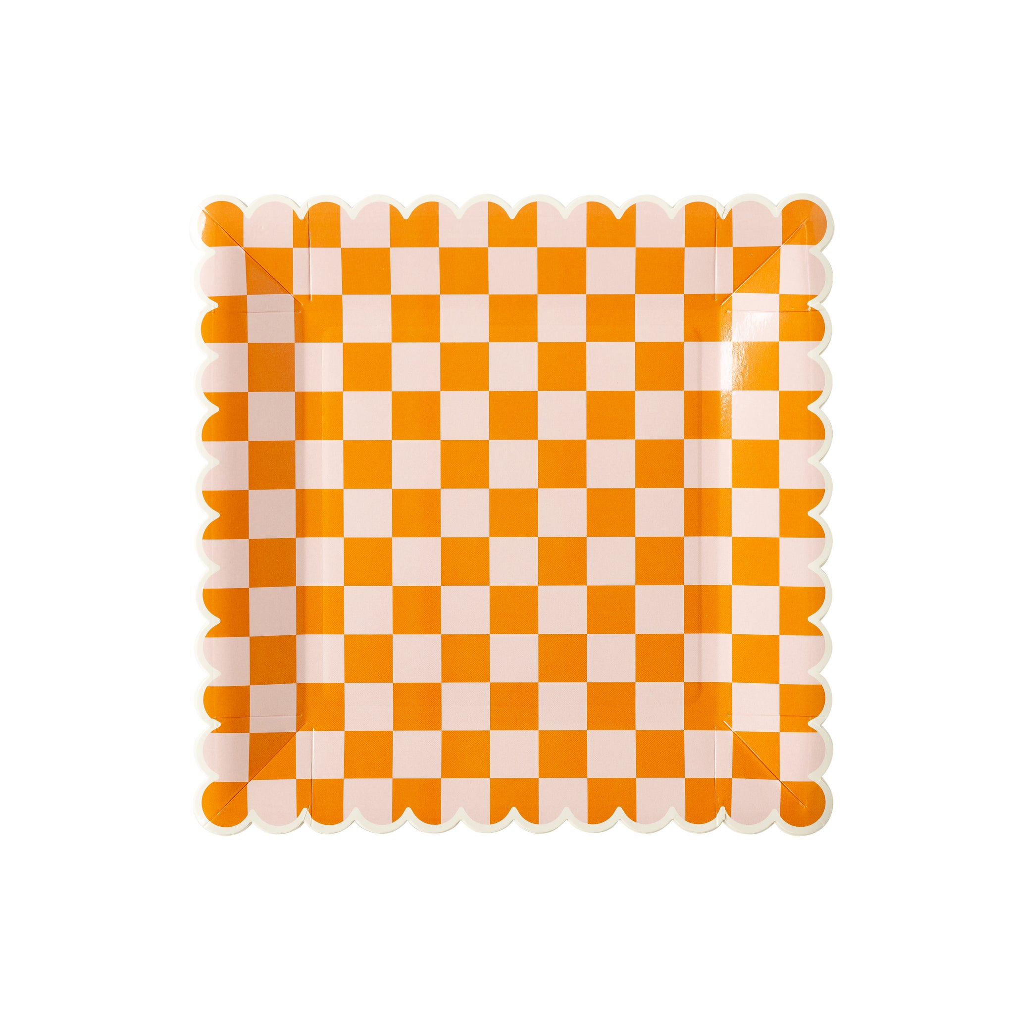 GGH1042 - Ghoul Gang Checkered Paper Plate – My Minds Eye Paper Goods ...