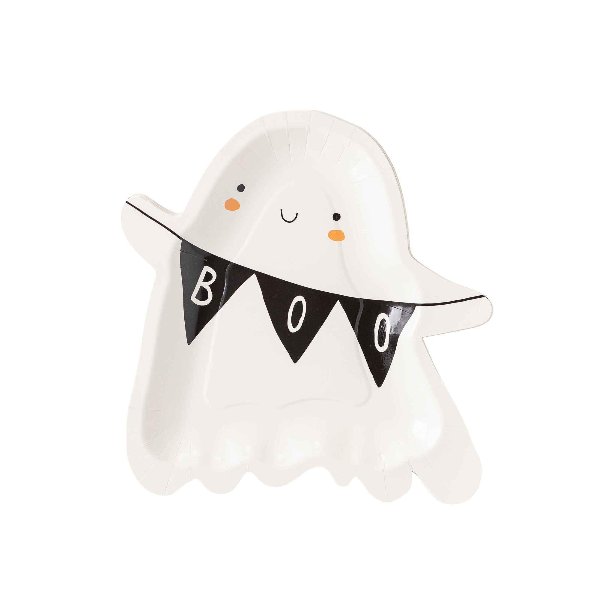 GGH1141 - Ghost w Banner Plate – My Minds Eye Paper Goods Wholesale