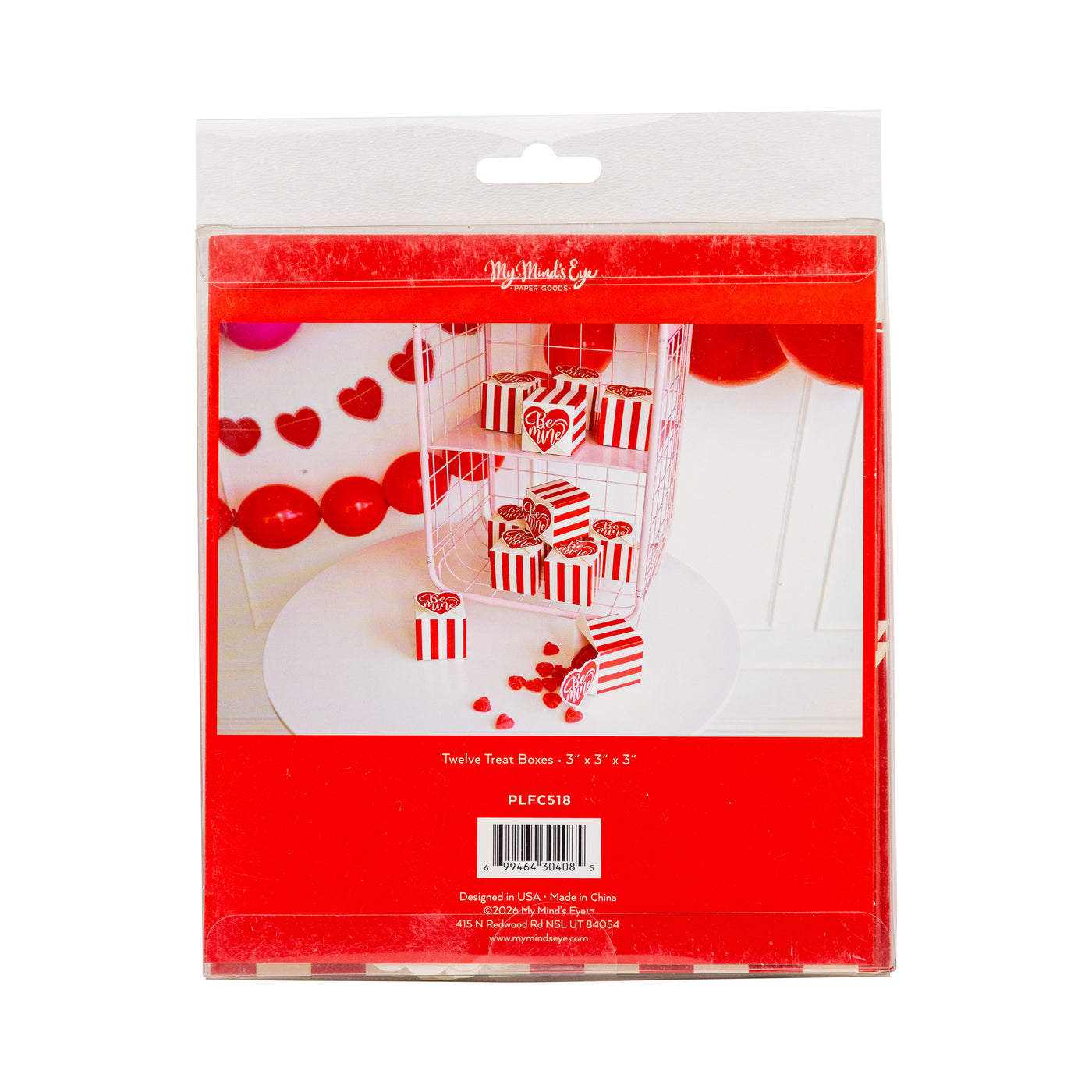 PLFC518 - Be Mine Treat Box 10ct – My Minds Eye Paper Goods Wholesale