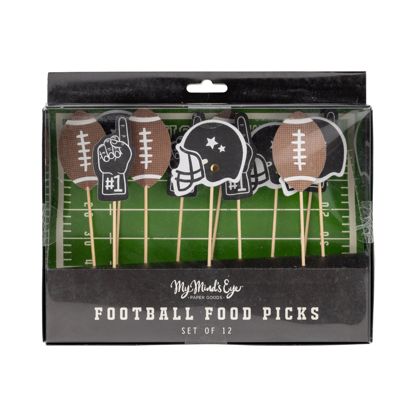 PLFTB09 - Football Food Picks – My Minds Eye Paper Goods Wholesale