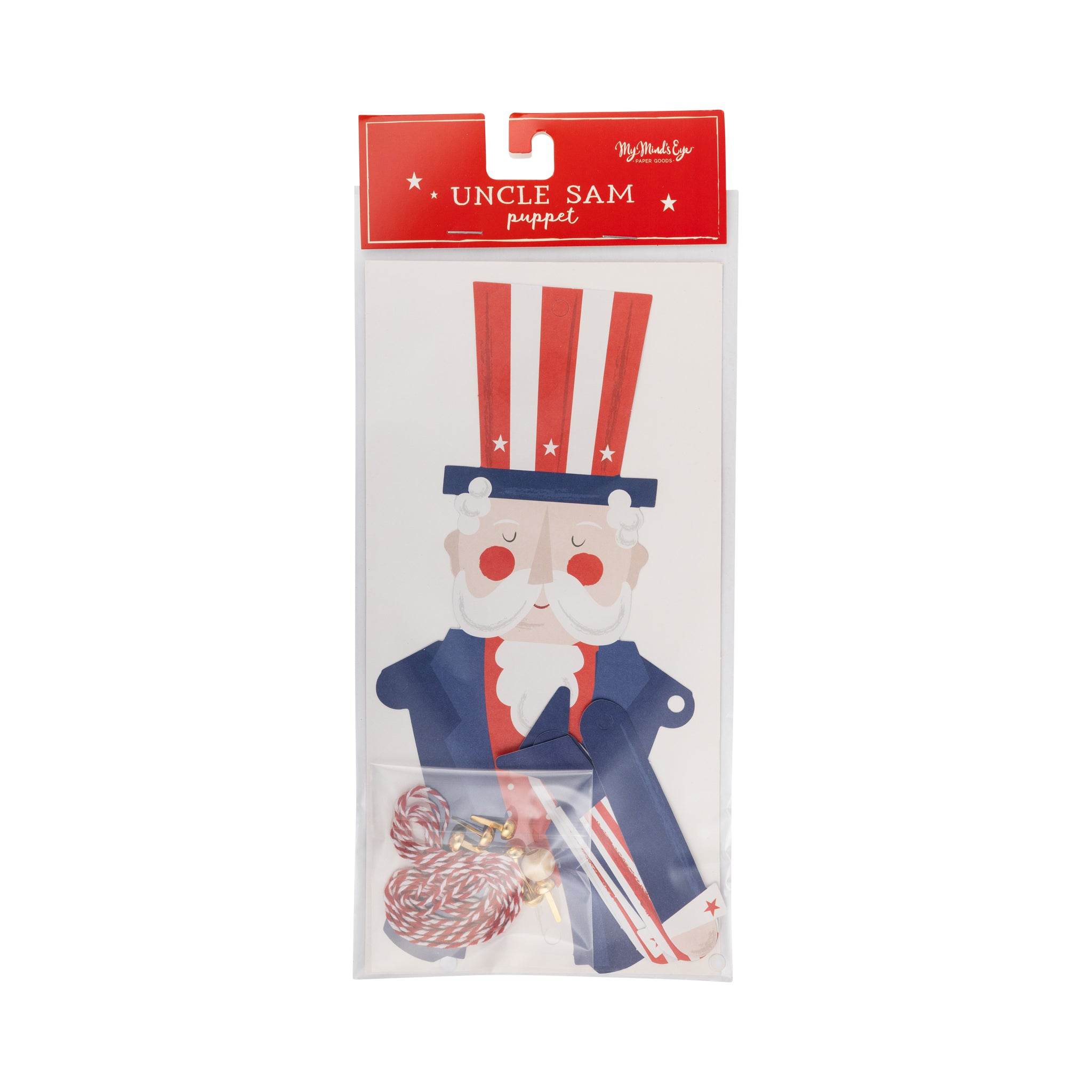 PLKC104 - Hanging Uncle Sam Hinged Puppet – My Minds Eye Paper Goods ...