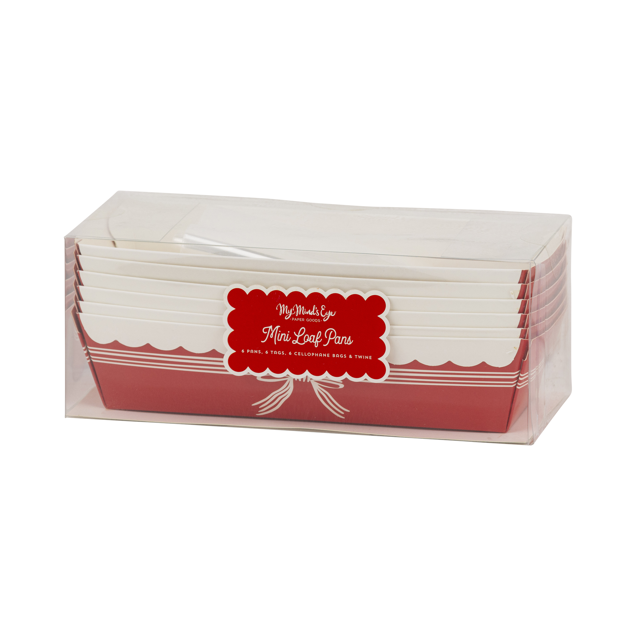 PLLP120 - Red Bow Loaf Pan Set – My Minds Eye Paper Goods Wholesale