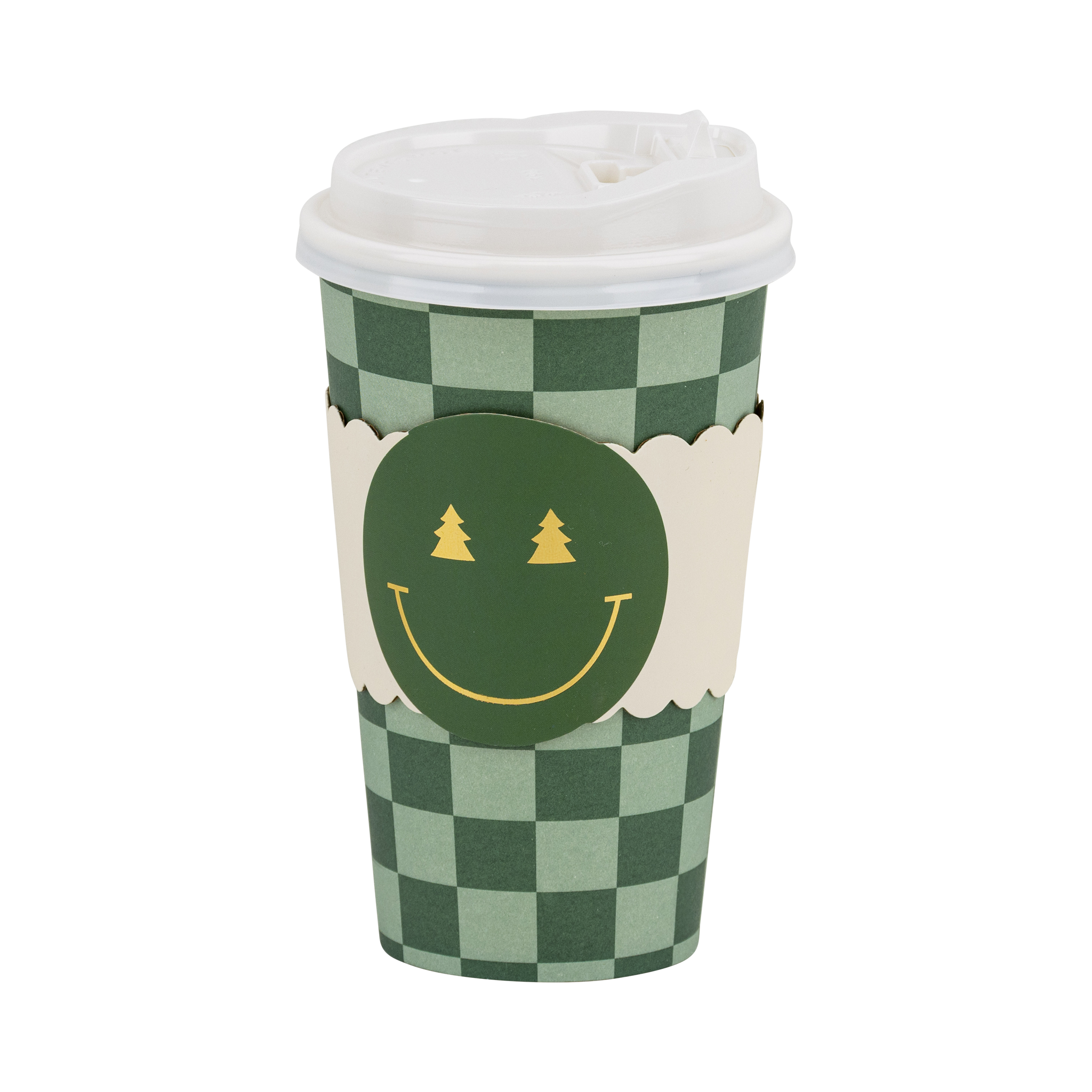 PLTG436 - Checker Smiley Face To Go Cup – My Minds Eye Paper Goods ...