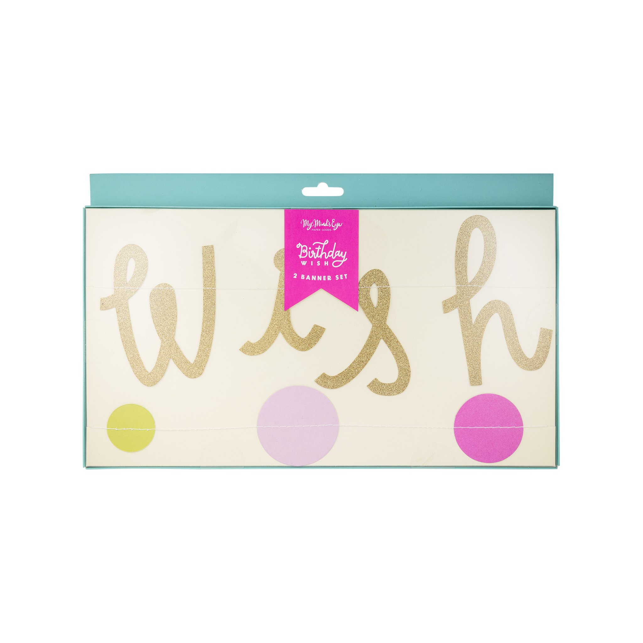 PLWIS03 - Make A Wish Banner Set – My Minds Eye Paper Goods Wholesale