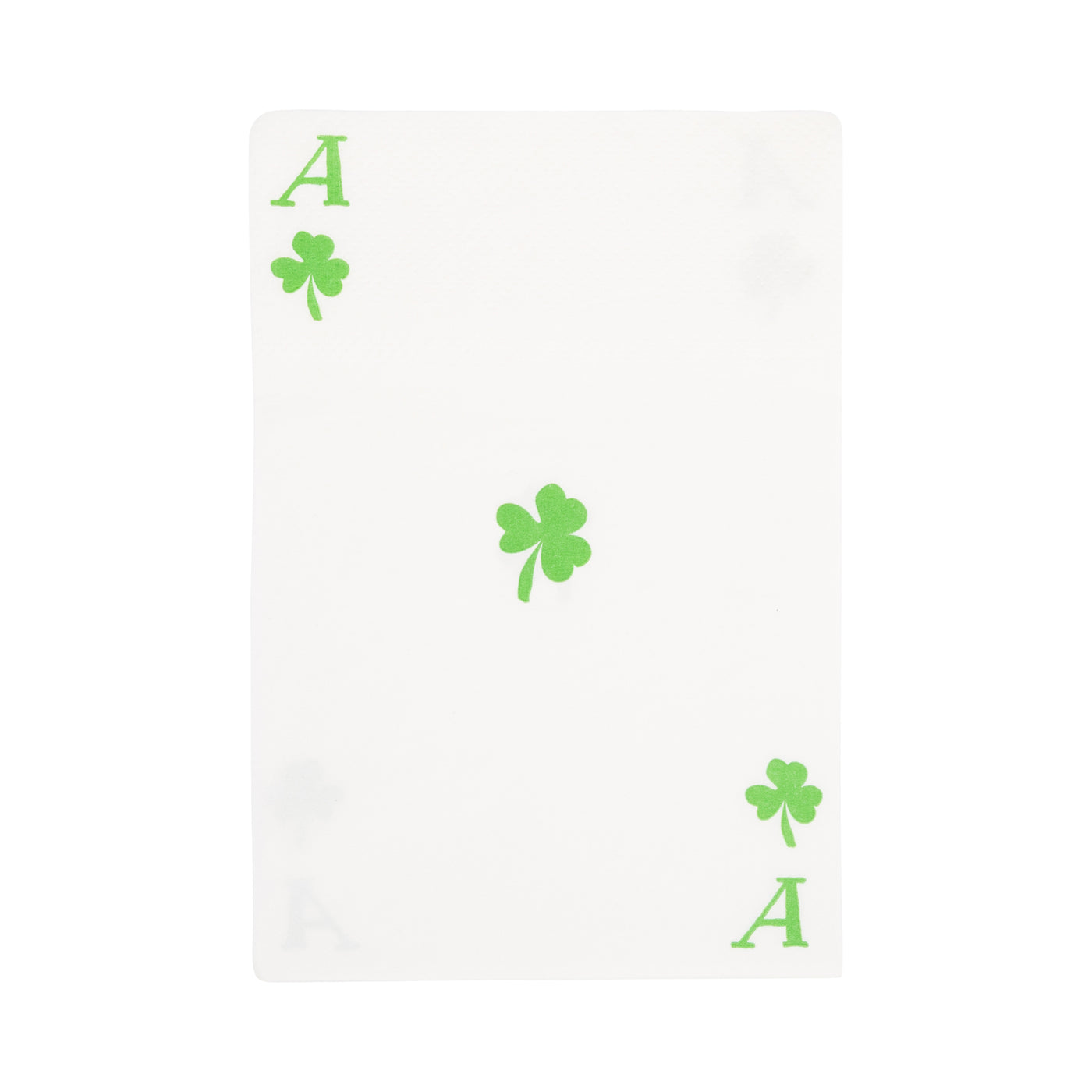SPD1238 - Ace of Clovers Dinner Napkin – My Minds Eye Paper Goods Wholesale