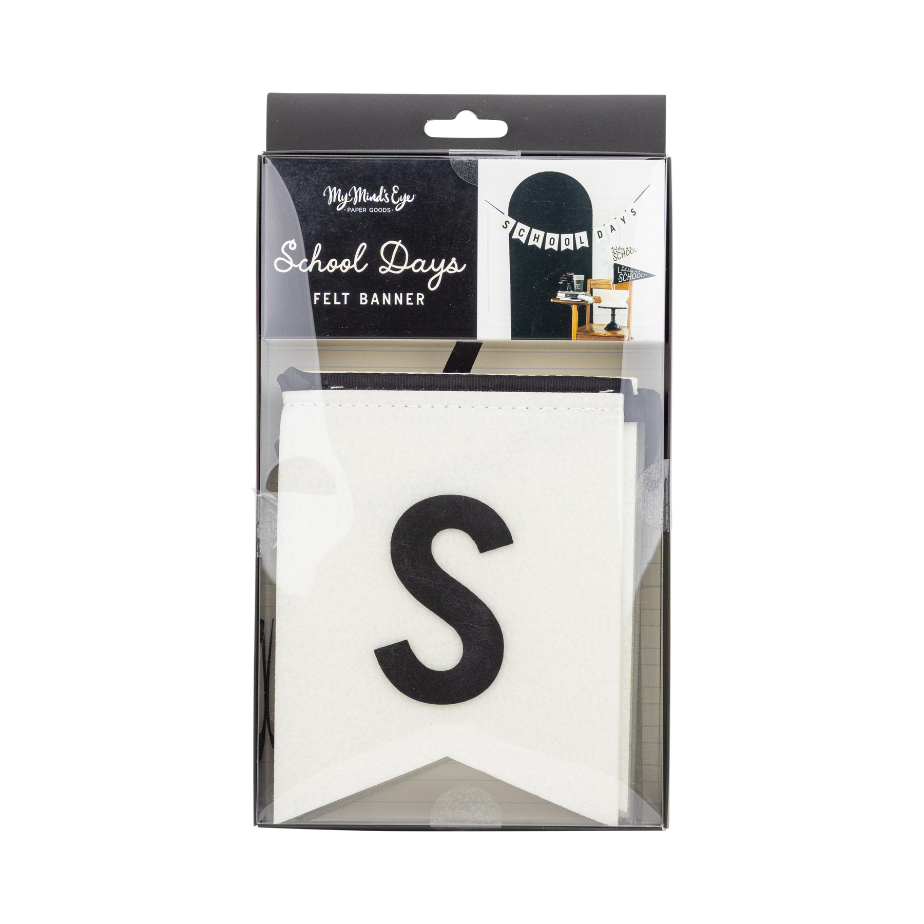 STY1202 - School Days Felt Banner – My Minds Eye Paper Goods Wholesale