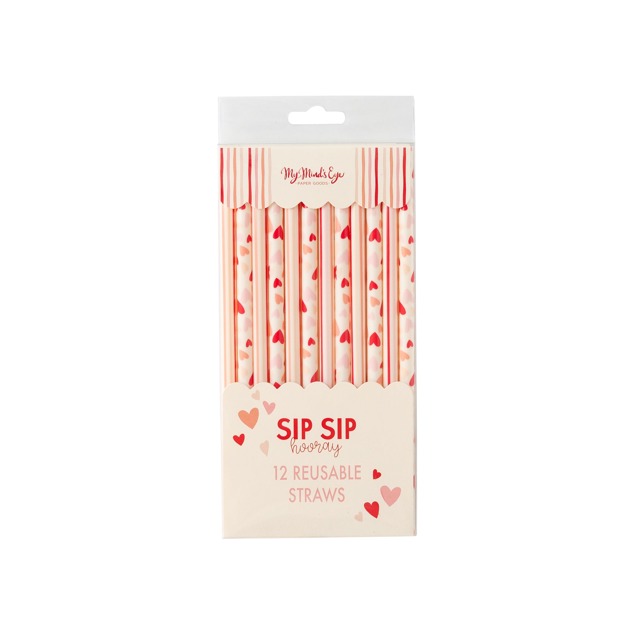 PLSS262 - Multi Heart Reusable Straws – My Minds Eye Paper Goods Wholesale